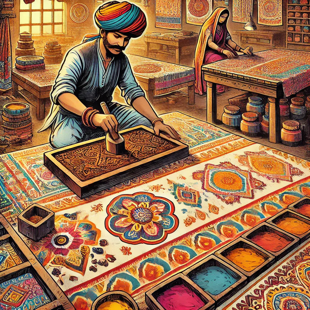 Block Printing in Rajasthan: A Timeless Craft of Art and Heritage – Indi Tribe